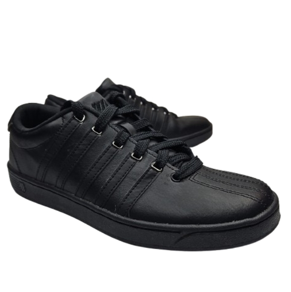 K-Swiss | Shoes | Kswiss North Classic Triple Black Mens Athleisure ...